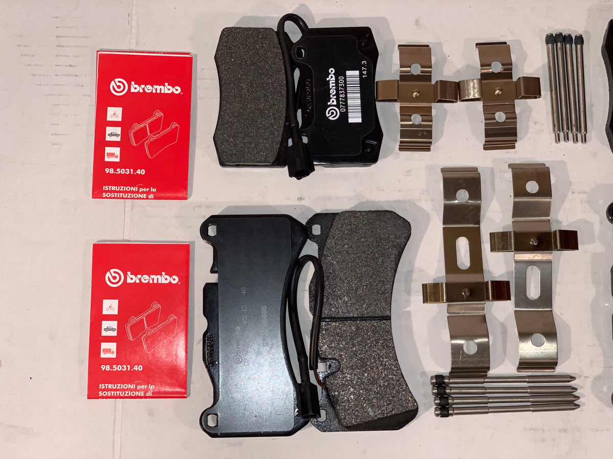 Maserati Ghibli Quattroporte Brembo front and rear brake pads – Euro ...