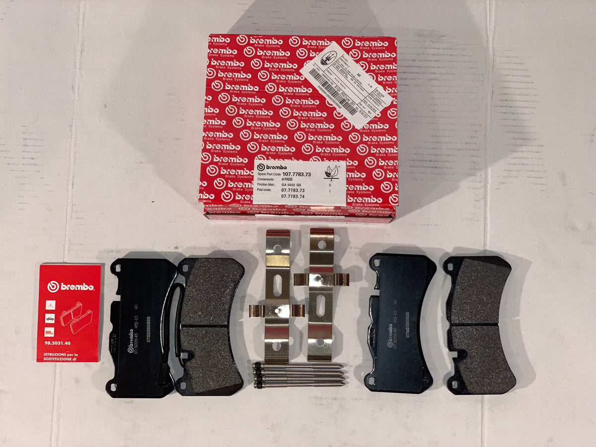 Maserati Ghibli Quattroporte Brembo front brake pads (6 piston models ...